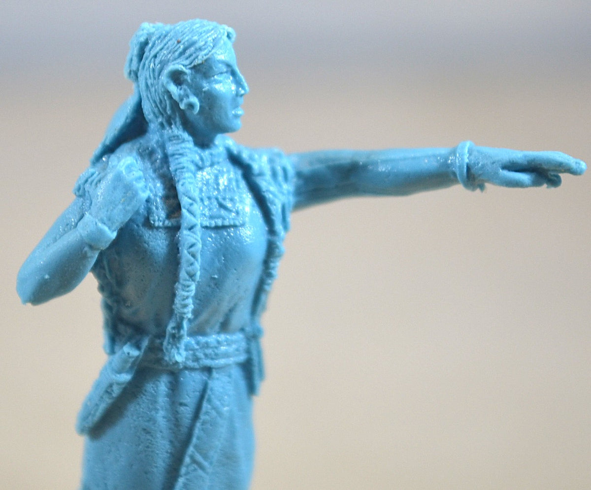 LOD Barzso Sacagawea Figure Lewis & Clark Expedition Shoshone Blue ...