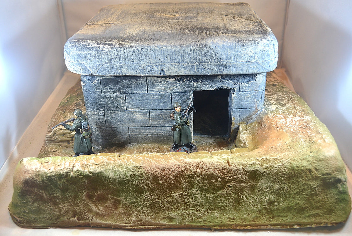 Atherton Painted WWII German Concrete Bunker D-Day – MicShaun's Closet