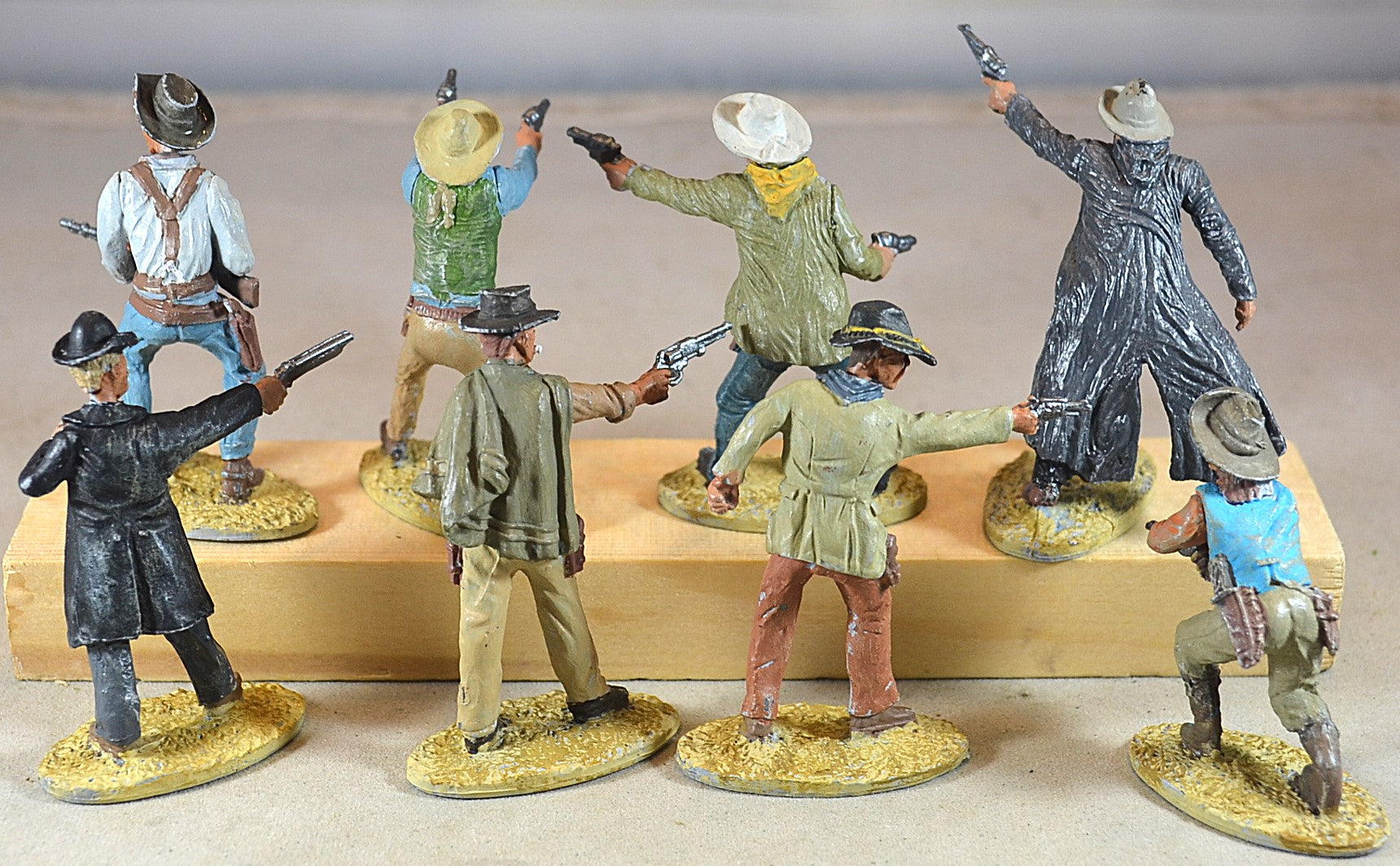 Painted Austin Miniatures Gunfighters Cowboys – MicShaun's Closet