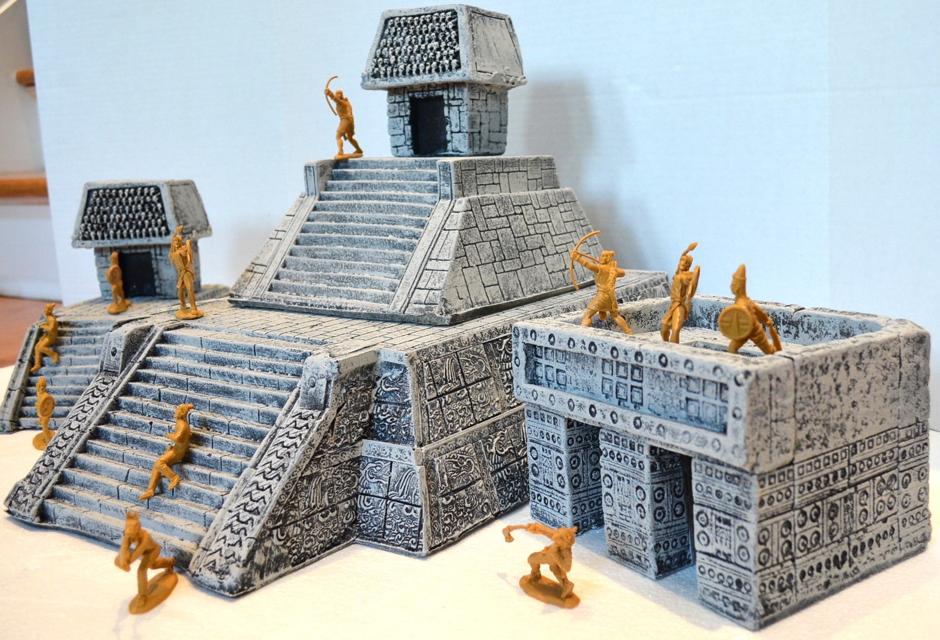 LOD Barzso Unpainted Aztec Pyramids Temple Full Set – MicShaun's Closet