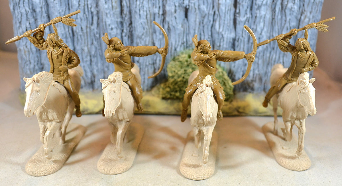 LOD Barzso Mounted Sioux Plains Indian Warriors Buffalo Hunt Maplewood ...