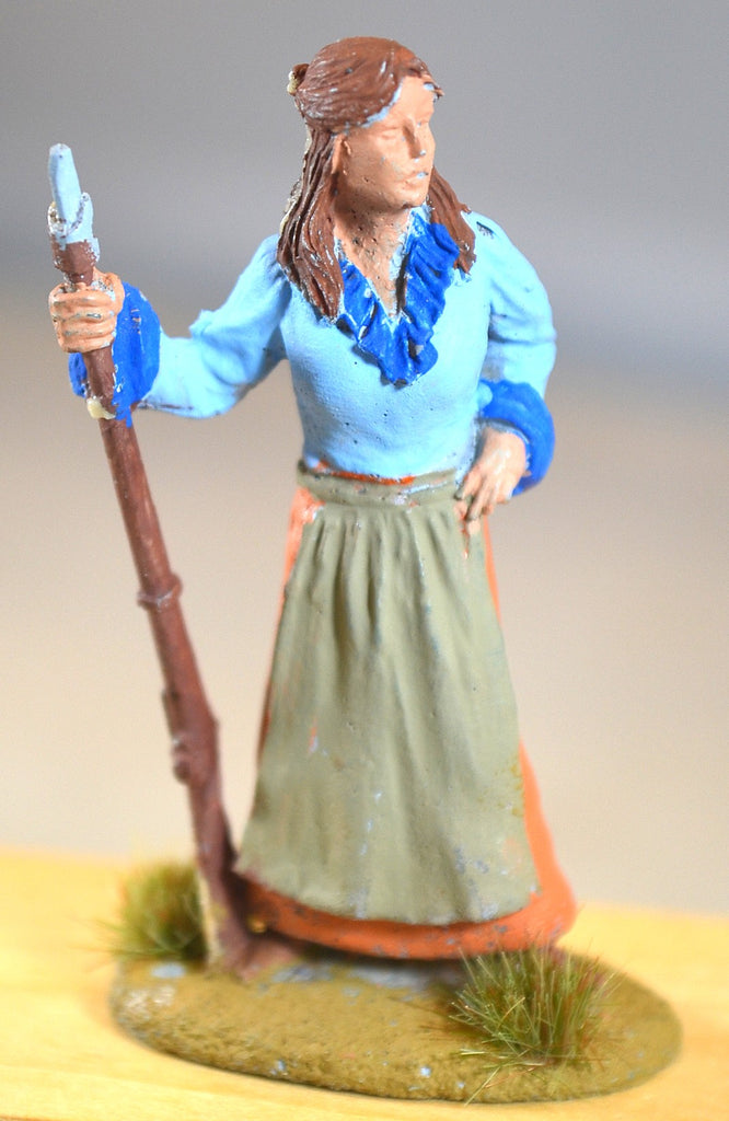 LOD Barzso Painted Rebecca and Israel Boone from Daniel Boone Playset ...