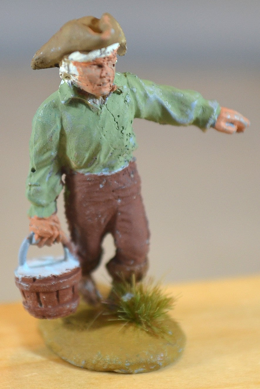 LOD Barzso Painted Rebecca and Israel Boone from Daniel Boone Playset ...