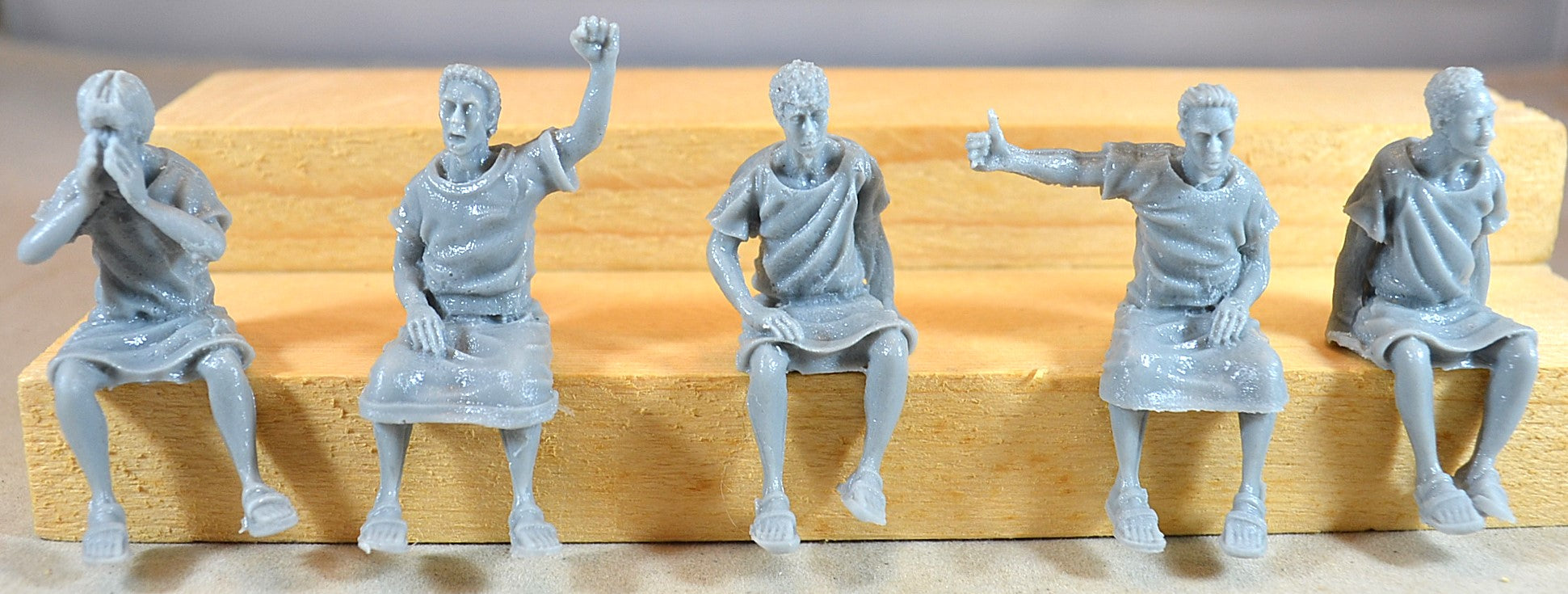 LOD Barzso Roman Colosseum Spectator Figures – MicShaun's Closet