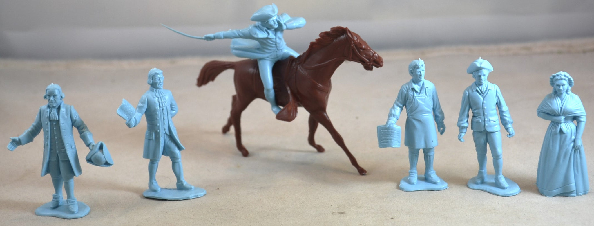 Marx BMC Paul Revere Colonial Characters Set – MicShaun's Closet