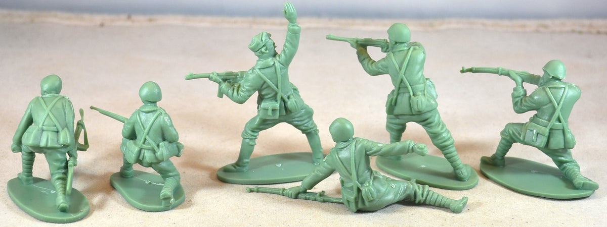Classic Toy Soldiers World War II Italian Infantry Light Green ...