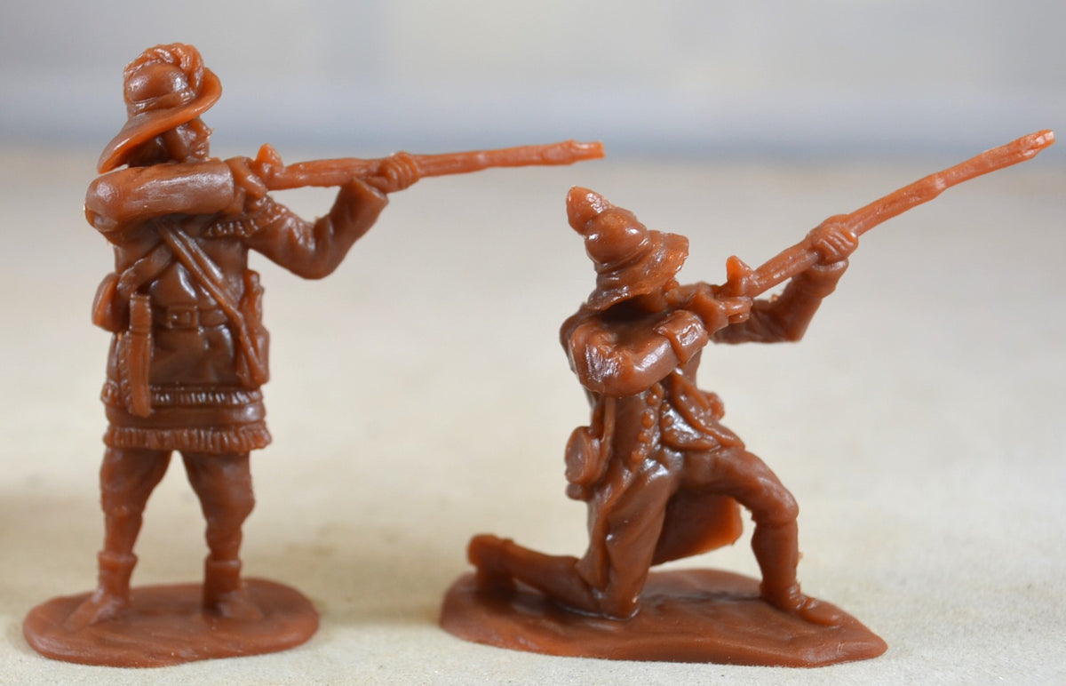 Classic Toy Soldiers Alamo Texans Frontiersmen Brown 10 Pieces ...