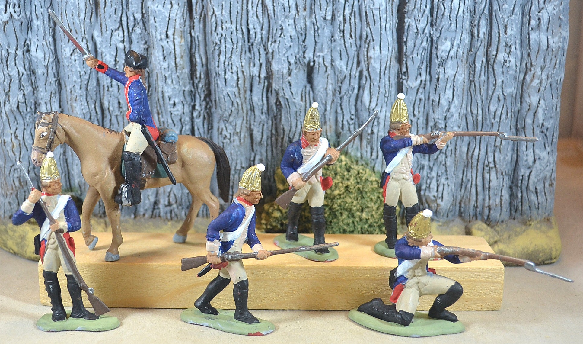 Classic Toy Soldiers Painted American Revolution Hessian Infantry ...