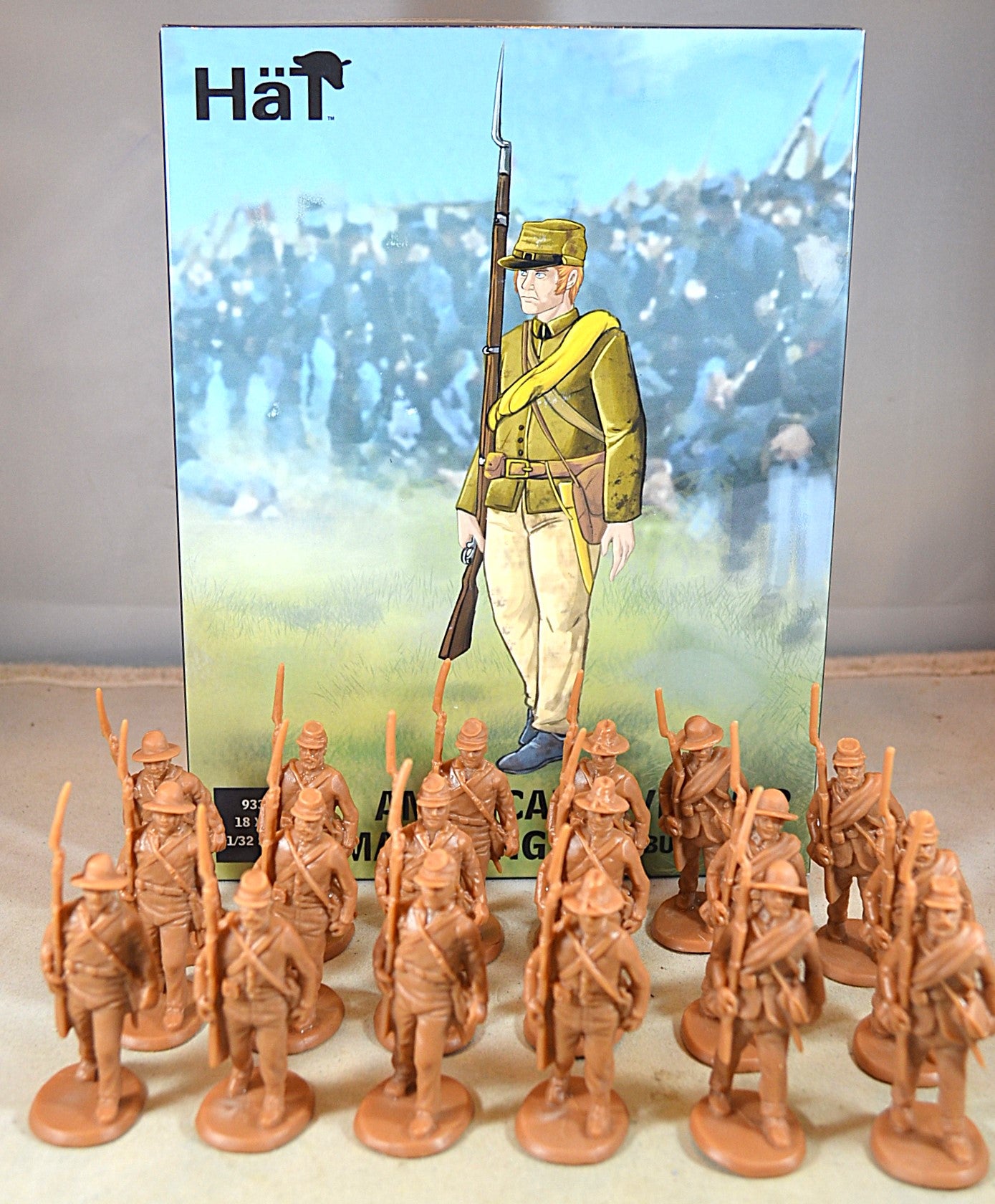 HaT Civil War CSA Marching Set 2 Butternut #9339 – MicShaun's Closet