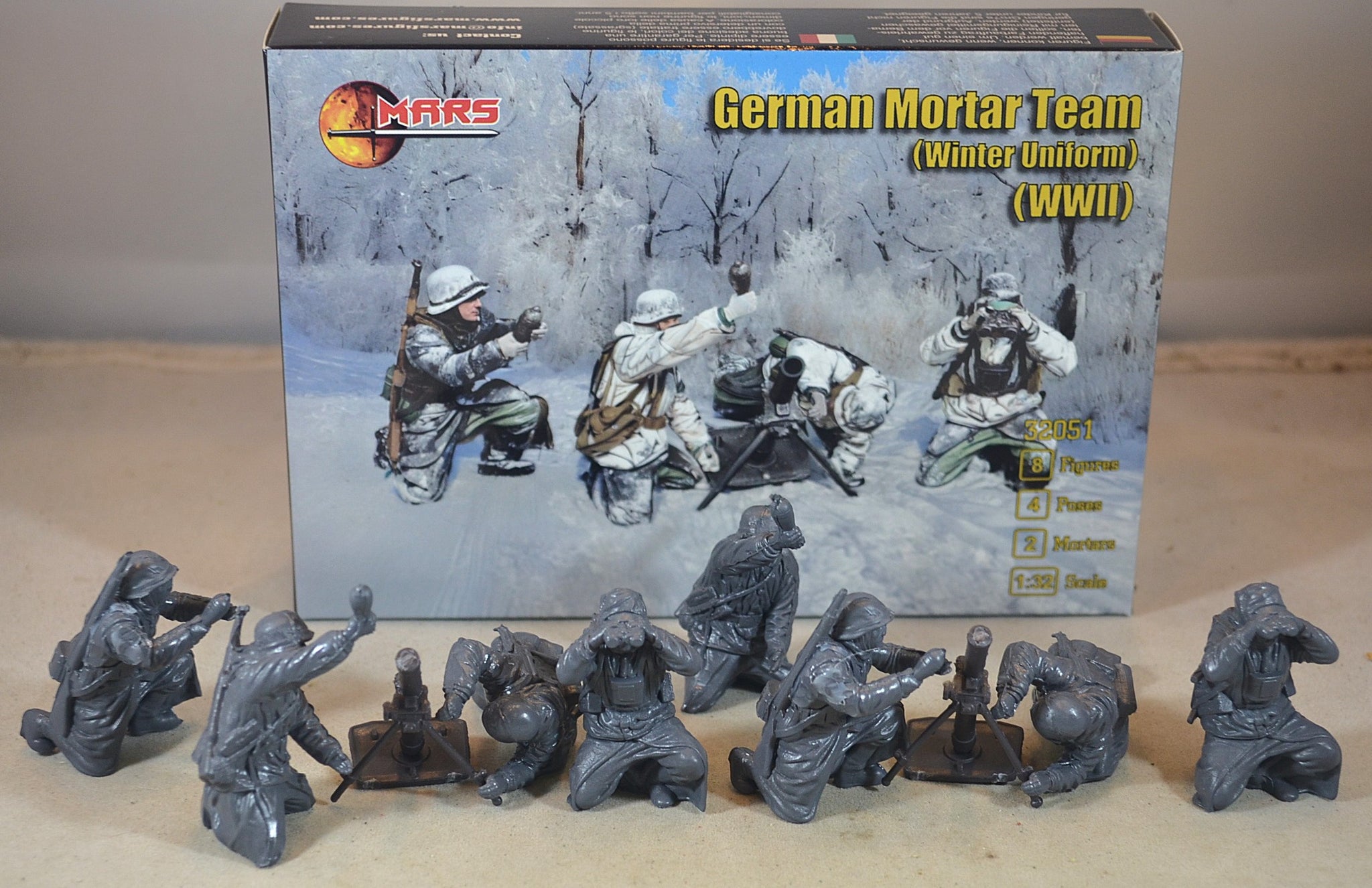 Mars WWII German Mortar Team Winter Unform 32051 – MicShaun's Closet