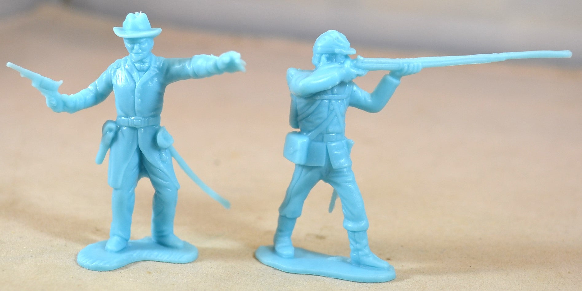 BMC Marx Civil War Union Infantry Light Blue 15 Figures – MicShaun's Closet