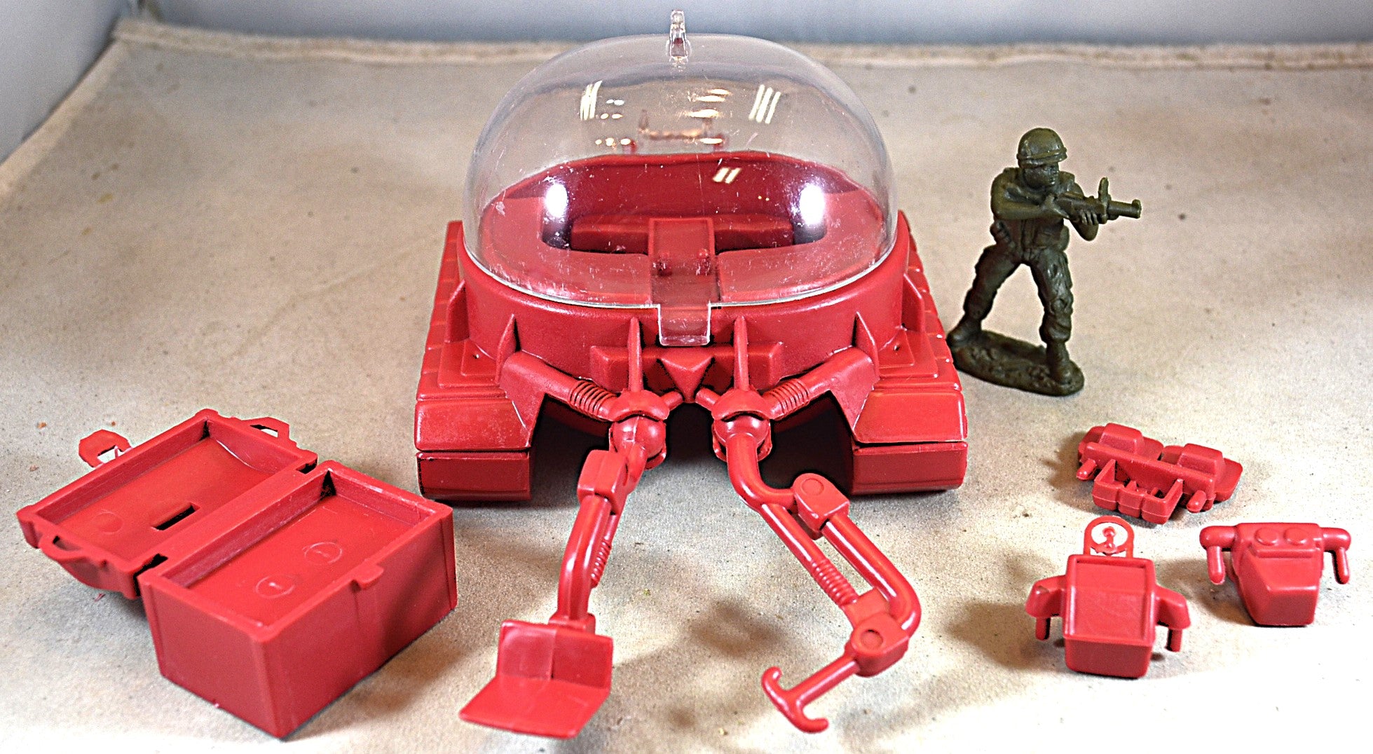 Marx Undersea Land Recovery Vehicle Space Moon Crawler Red – MicShaun's ...
