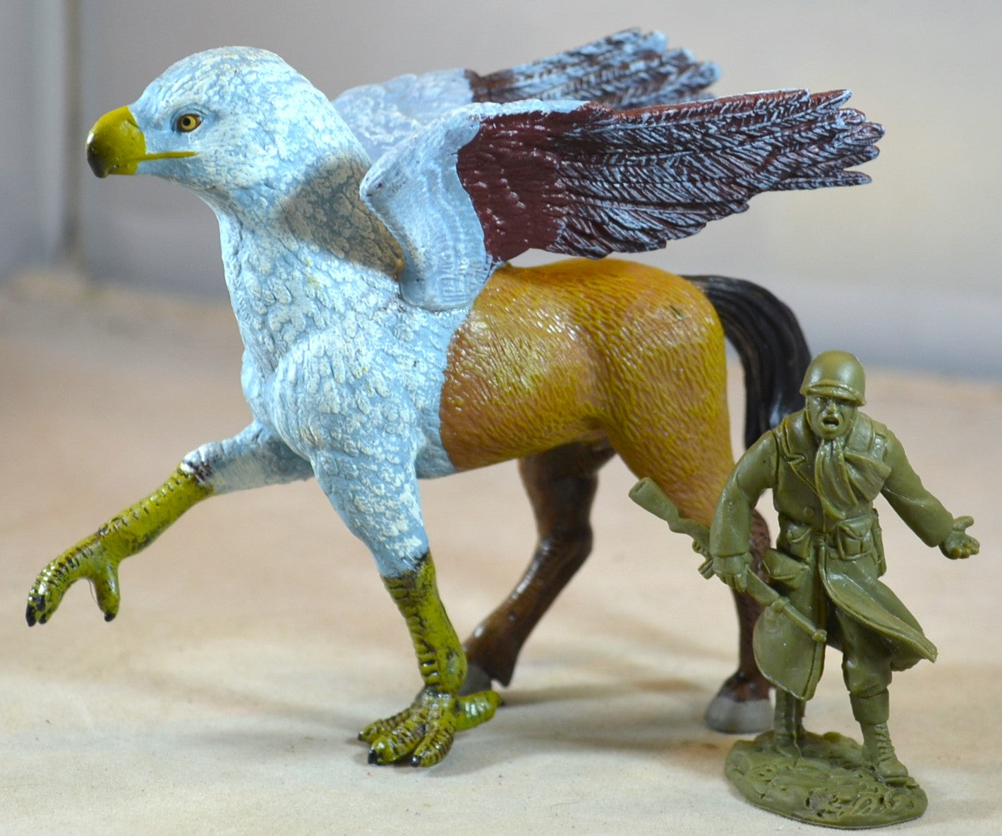 Greek Mythology Painted Hippogryph Figure – MicShaun's Closet