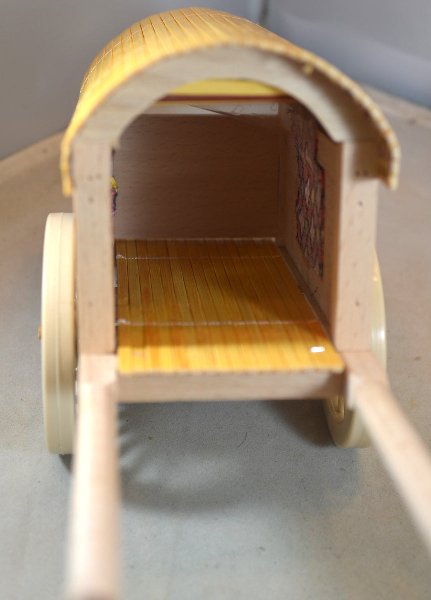 Medieval Gypsy 2 Wheeled Covered Wagon Cart – MicShaun's Closet