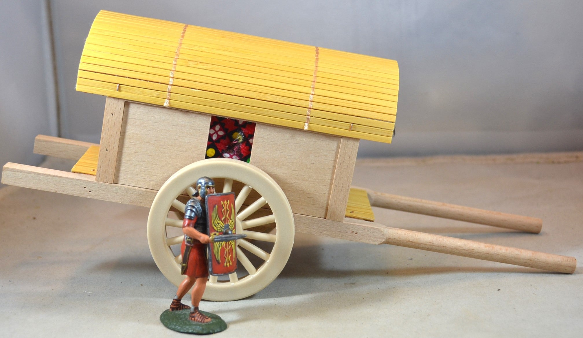 Medieval Gypsy 2 Wheeled Covered Wagon Cart – MicShaun's Closet