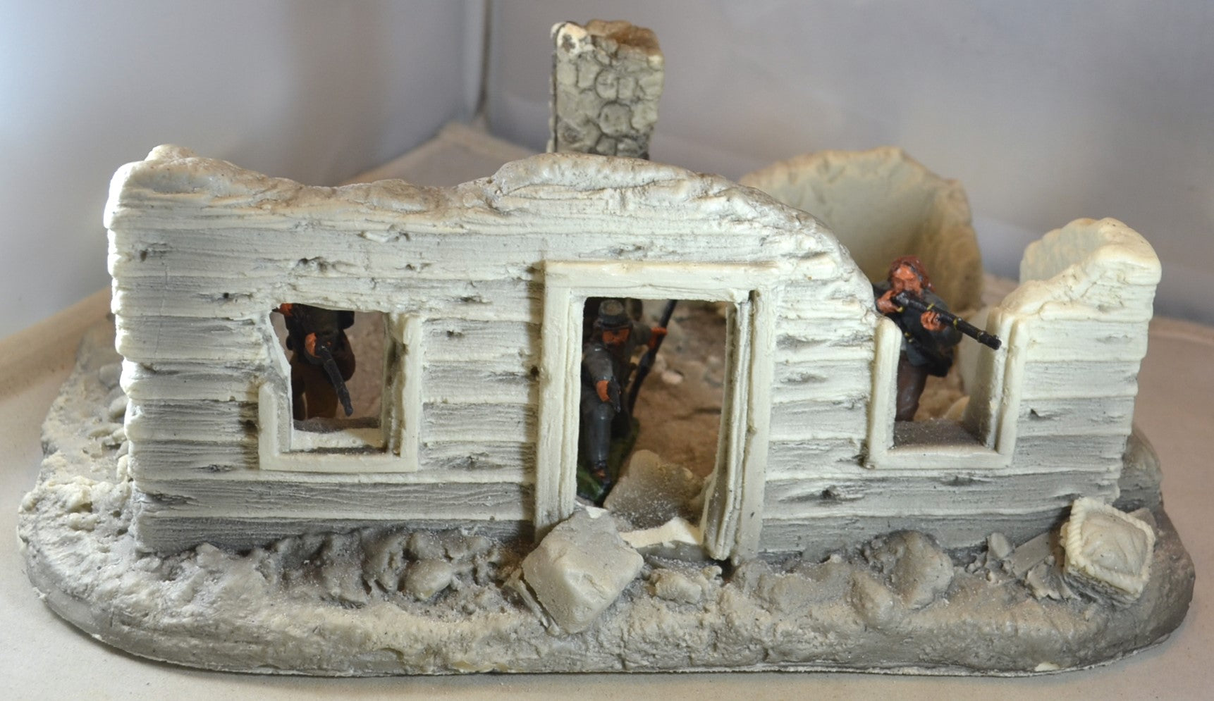 TSSD Unpainted Battle Damaged House/Cabin Stalingrad Playset TS116UN ...