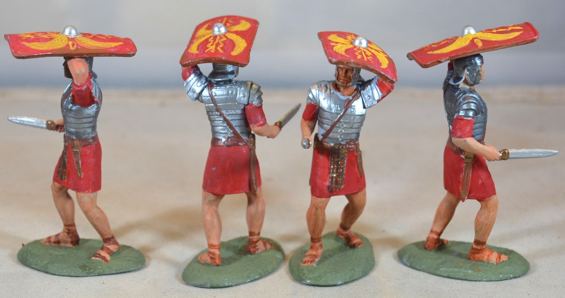 TSSD Painted Roman Testudo (Tortoise) with Raised Shields – MicShaun's ...