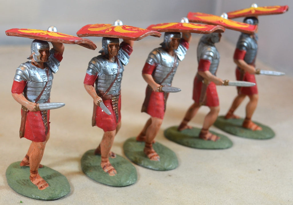 TSSD Painted Roman Testudo (Tortoise) with Raised Shields – MicShaun's ...
