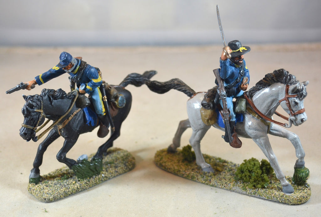 TSSD Painted US Union Cavalry with Horses Set #10 – MicShaun's Closet