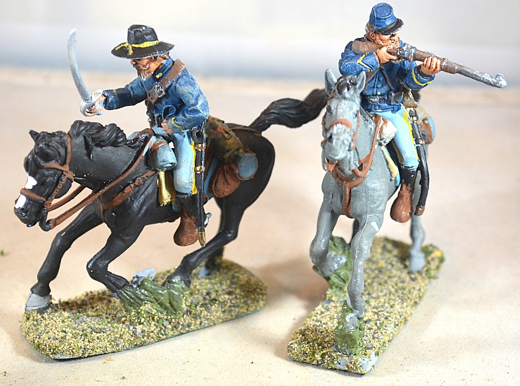 TSSD Painted US Union Cavalry with Horses Set #10 – MicShaun's Closet