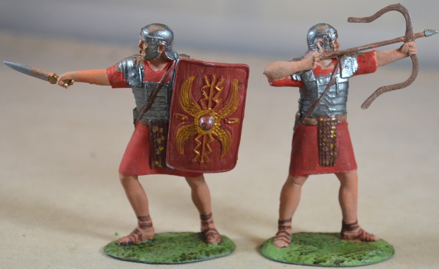 TSSD Painted Roman Infantry Legionnaires 8 Piece Set – MicShaun's Closet