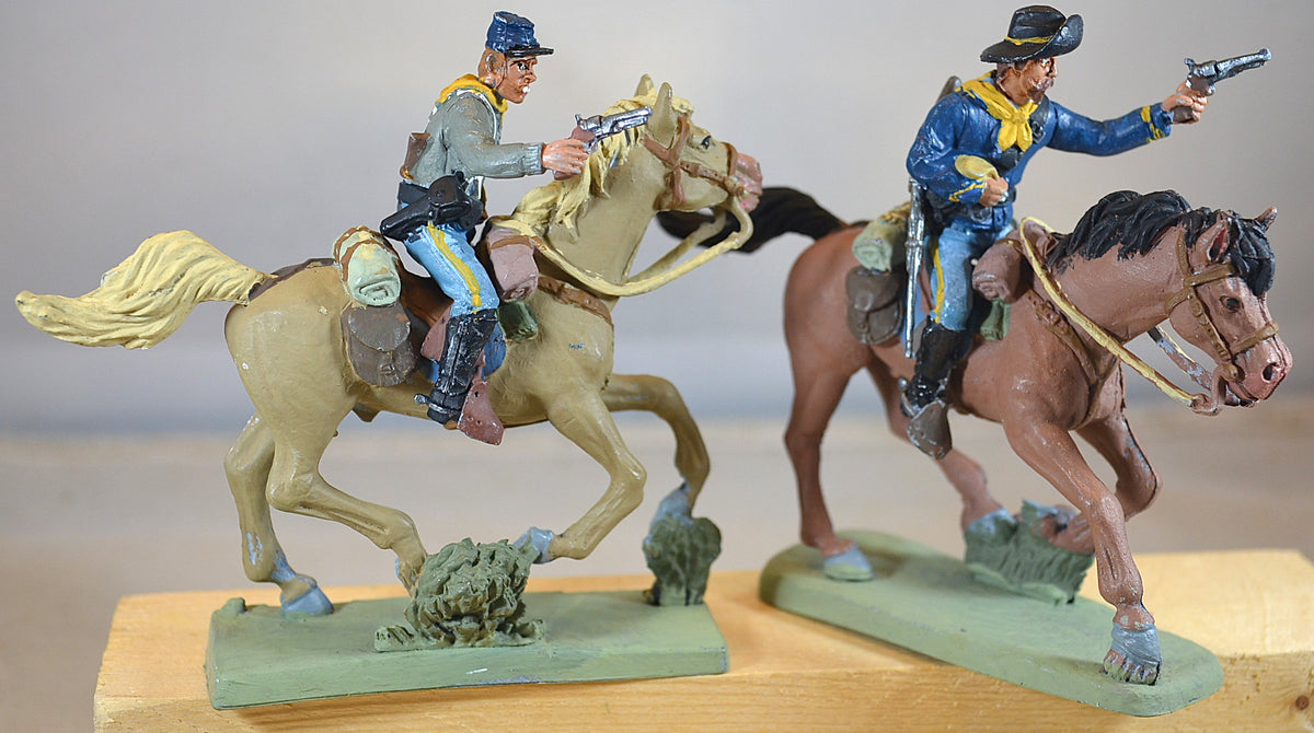 TSSD Painted US Cavalry Horse Soldiers Set #24 - 4 Piece Set Lot 2 ...