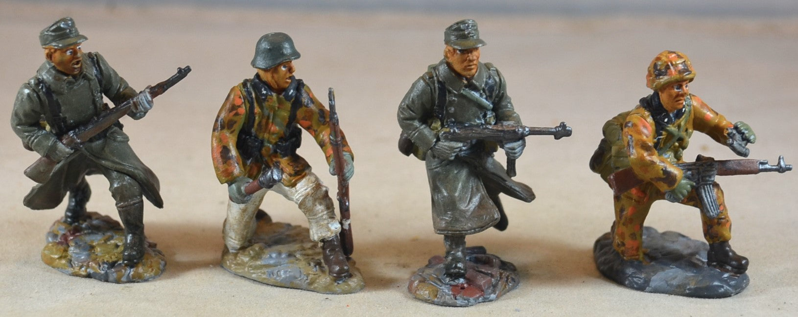 TSSD Painted WWII German Infantry Add On Set #27B - 4 Piece Set ...