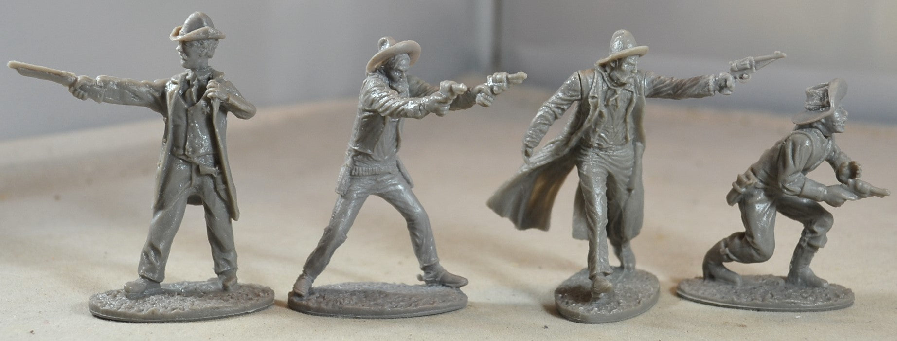 TSSD Austin Miniatures Cowboy Gunfighters Tombstone 16 Figure Combo Se ...