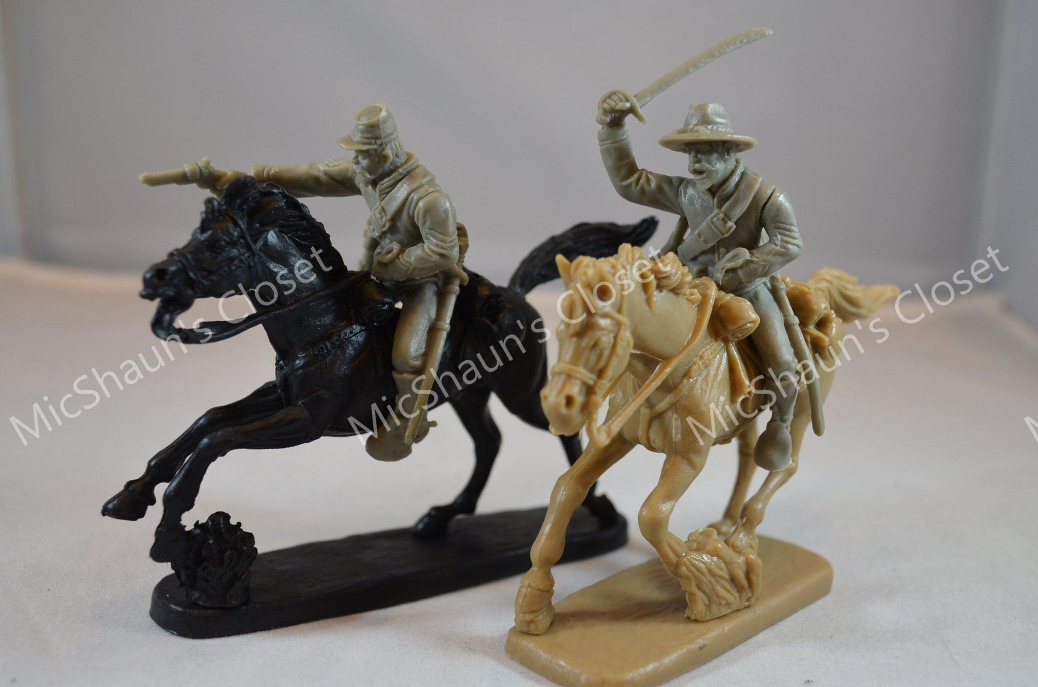 TSSD Confederate Cavalry with Horses Set #10 Gray – MicShaun's Closet