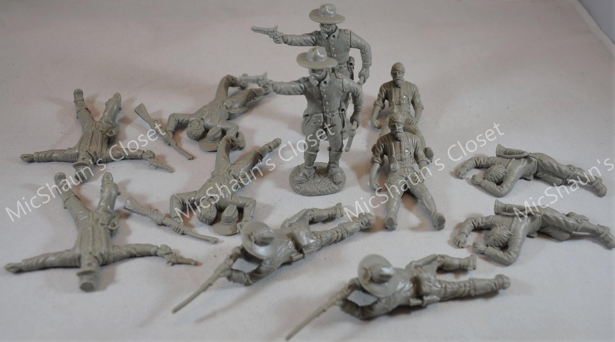 TSSD Dismounted Cavalry with Casualties Gray Set #17C – MicShaun's Closet