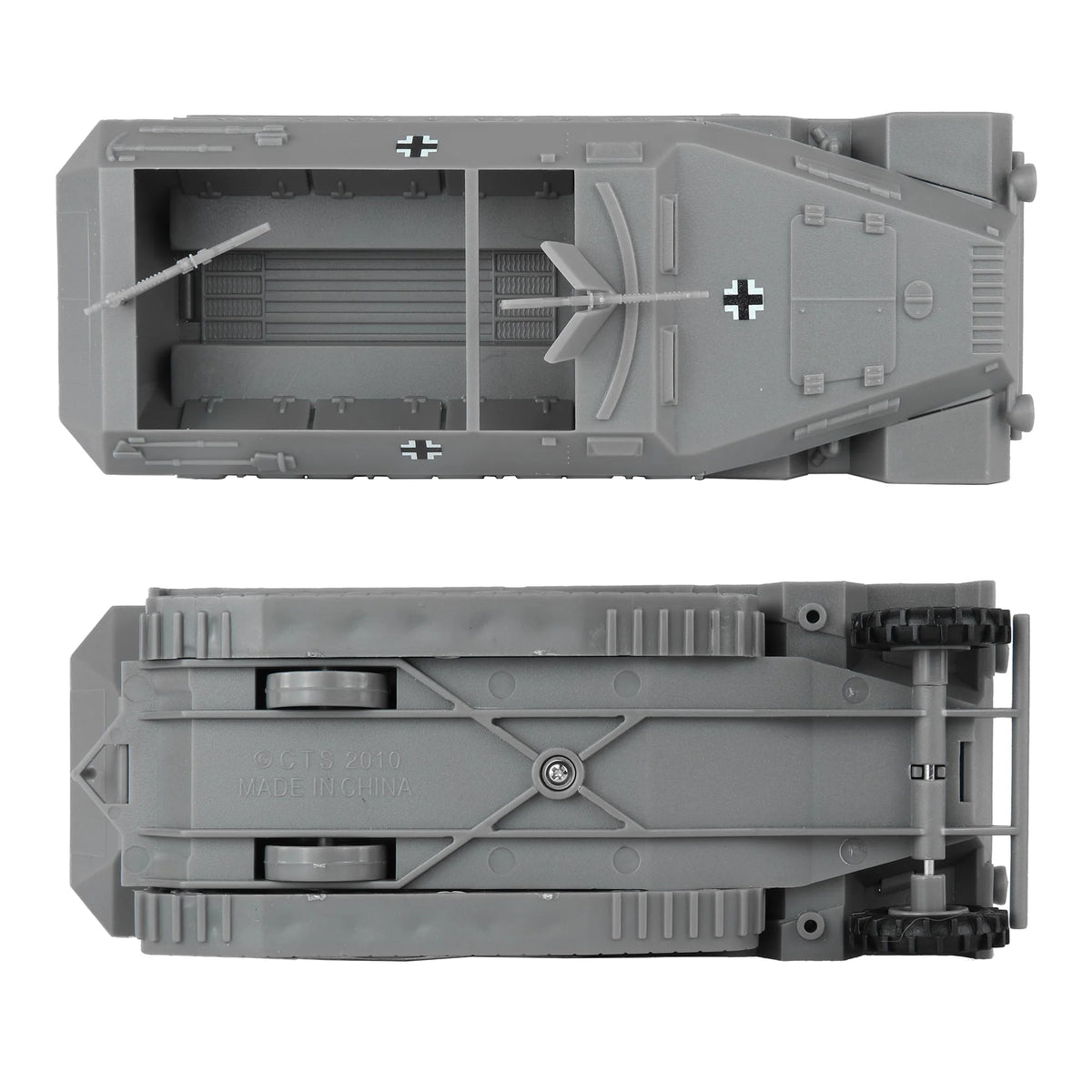 BMC CTS WWII German Hanomag Half Track Armored Vehicle – MicShaun's Closet