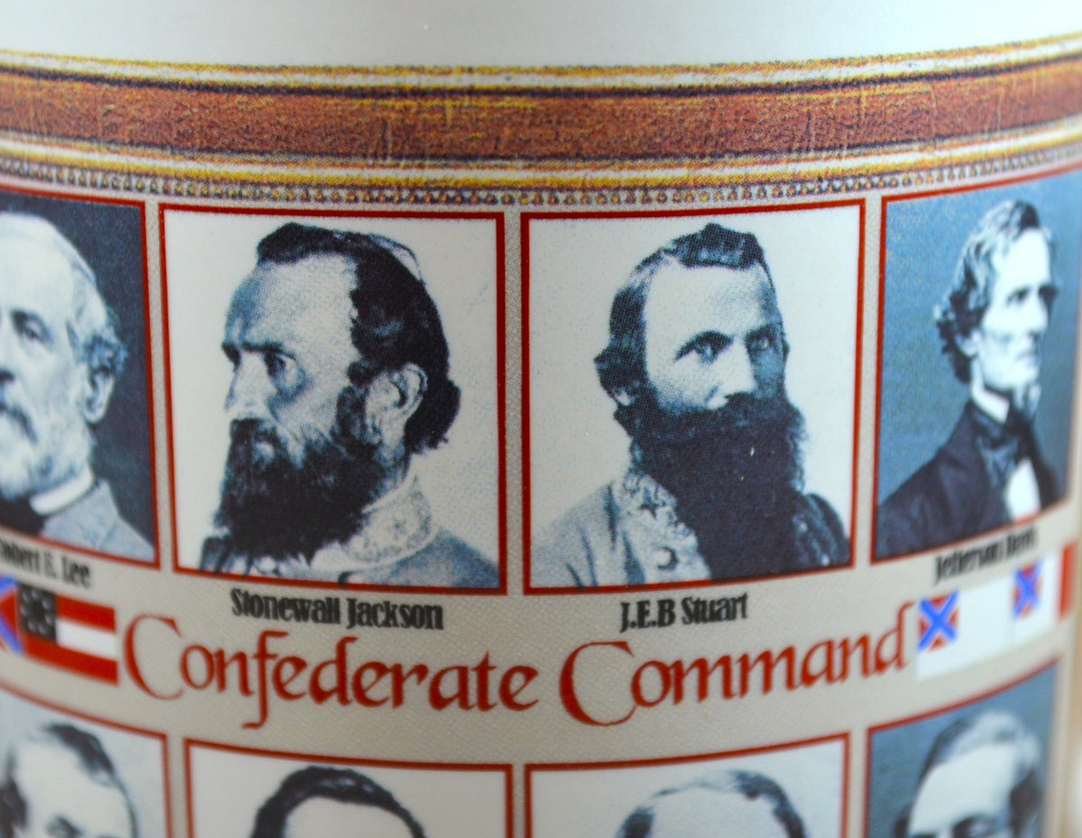Americana Civil War Confederate Command Coffee Cup Mug – MicShaun's Closet