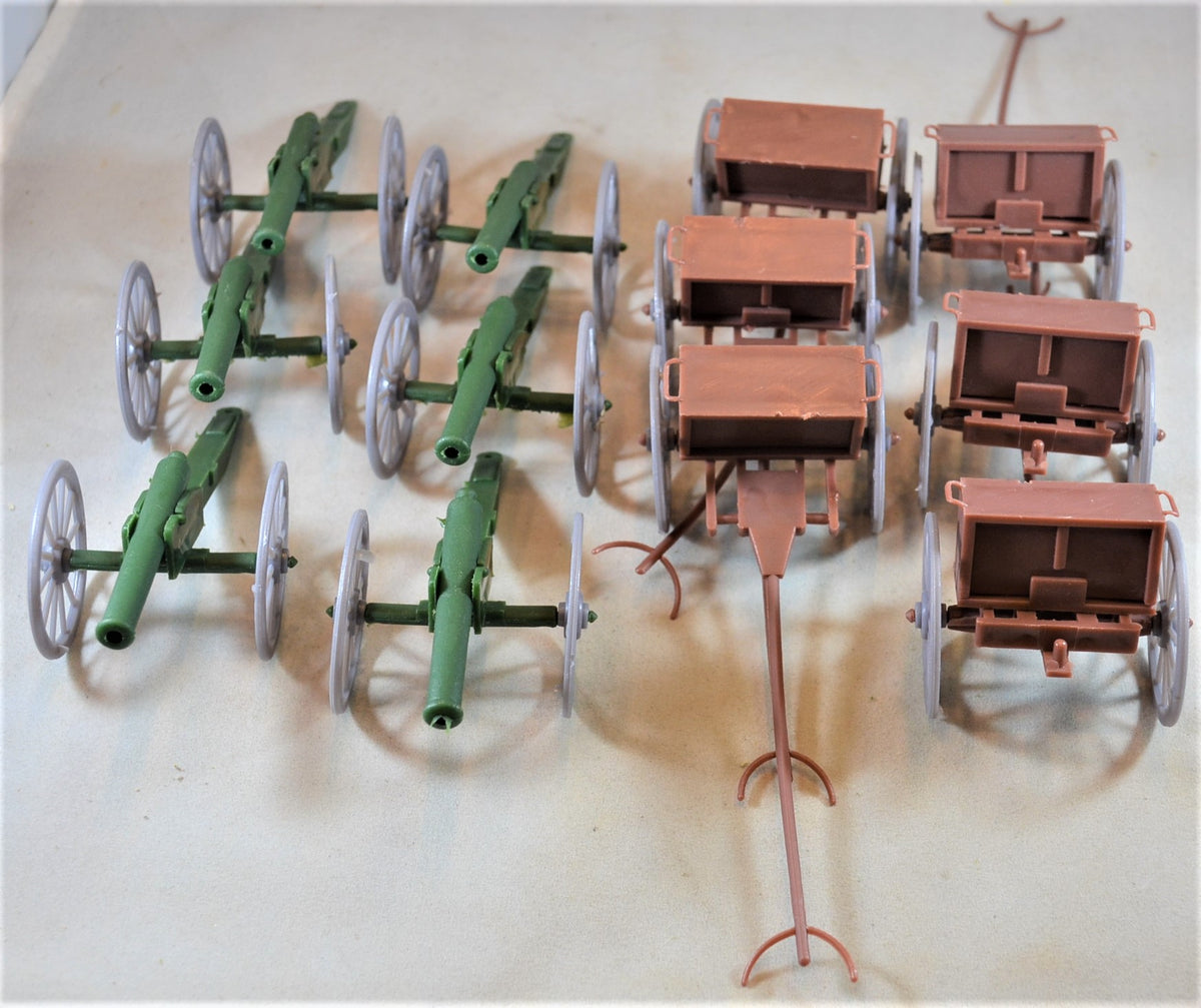 Americana Civil War Battle Cannons Caissons and Limber Set – MicShaun's ...