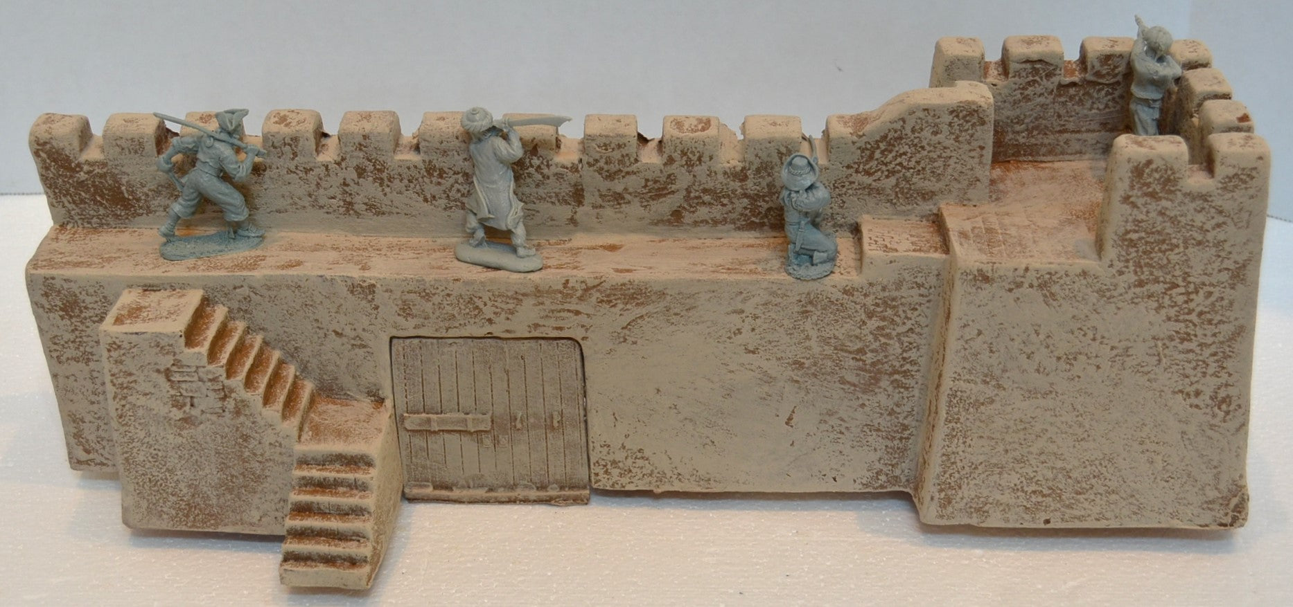 Atherton Scenics Painted French Foreign Legion Fort Gate Wall Section ...