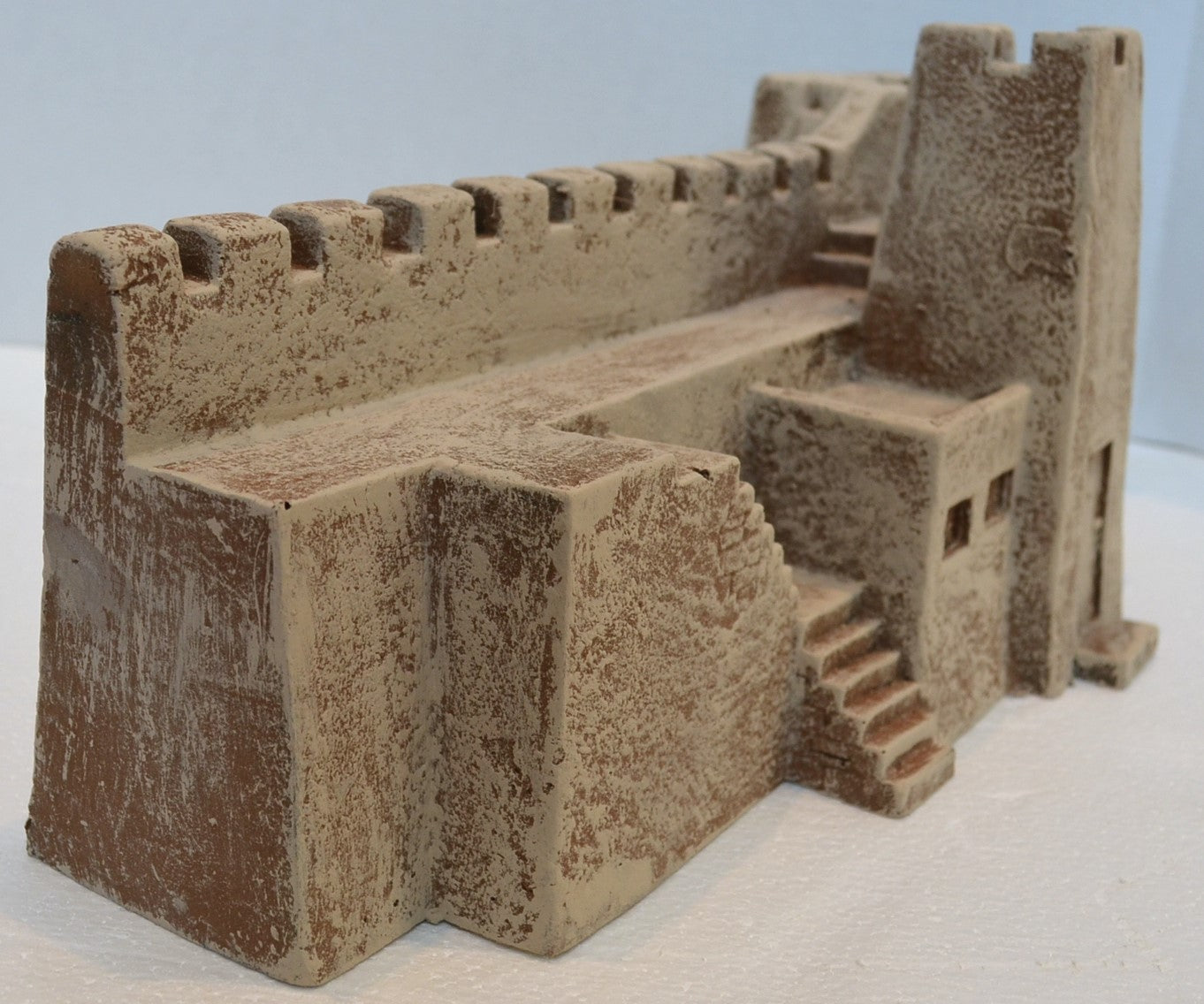 Atherton Scenics Painted French Foreign Legion Fort Wall Section with ...