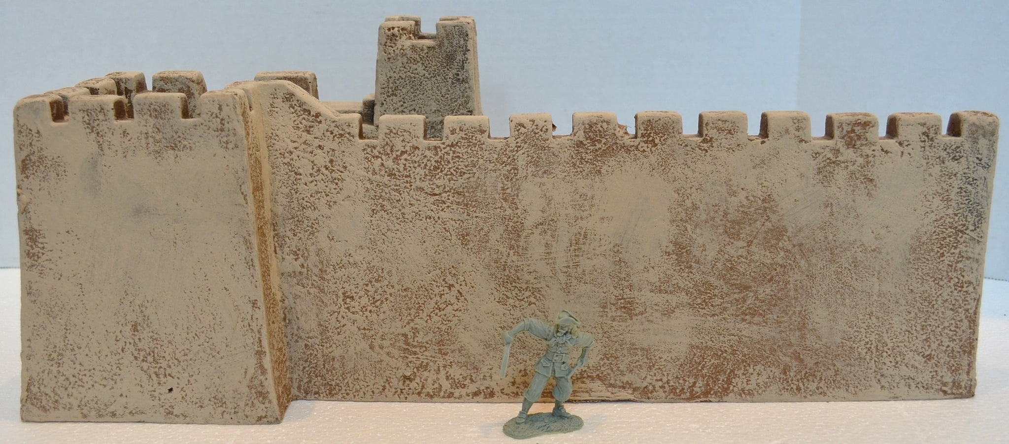 Atherton Scenics Painted French Foreign Legion Fort Wall Section with ...