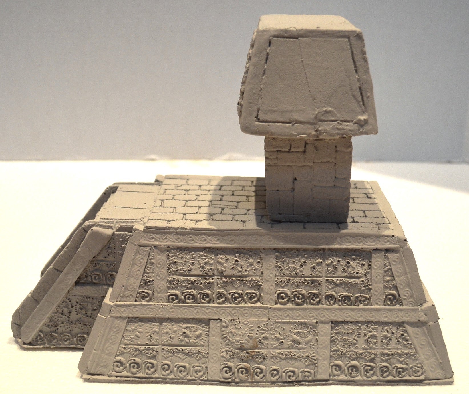 LOD Barzso Unpainted Aztec Small Temple Pyramid – MicShaun's Closet