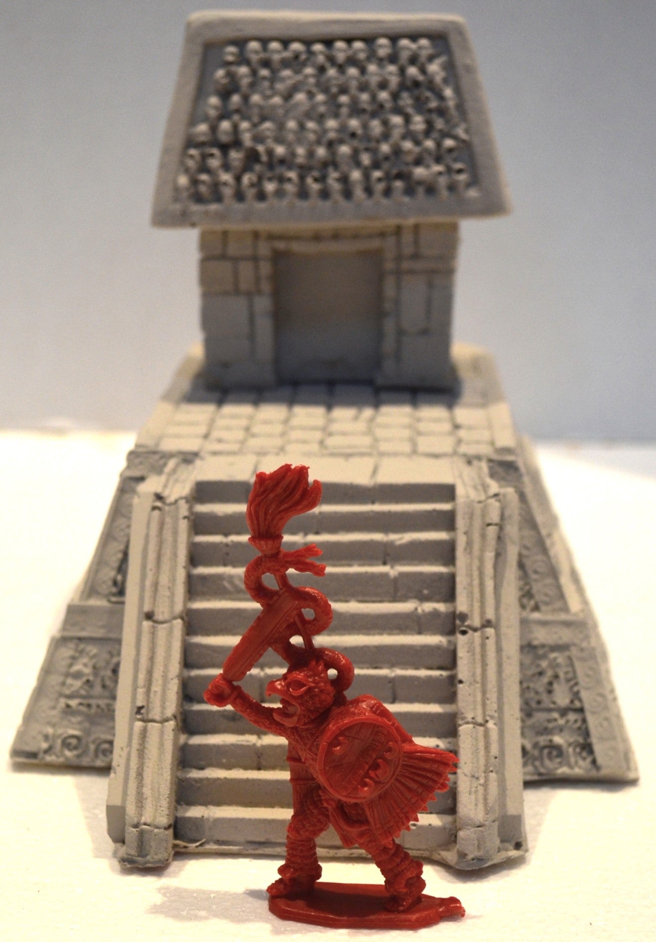 LOD Barzso Unpainted Aztec Small Temple Pyramid – MicShaun's Closet