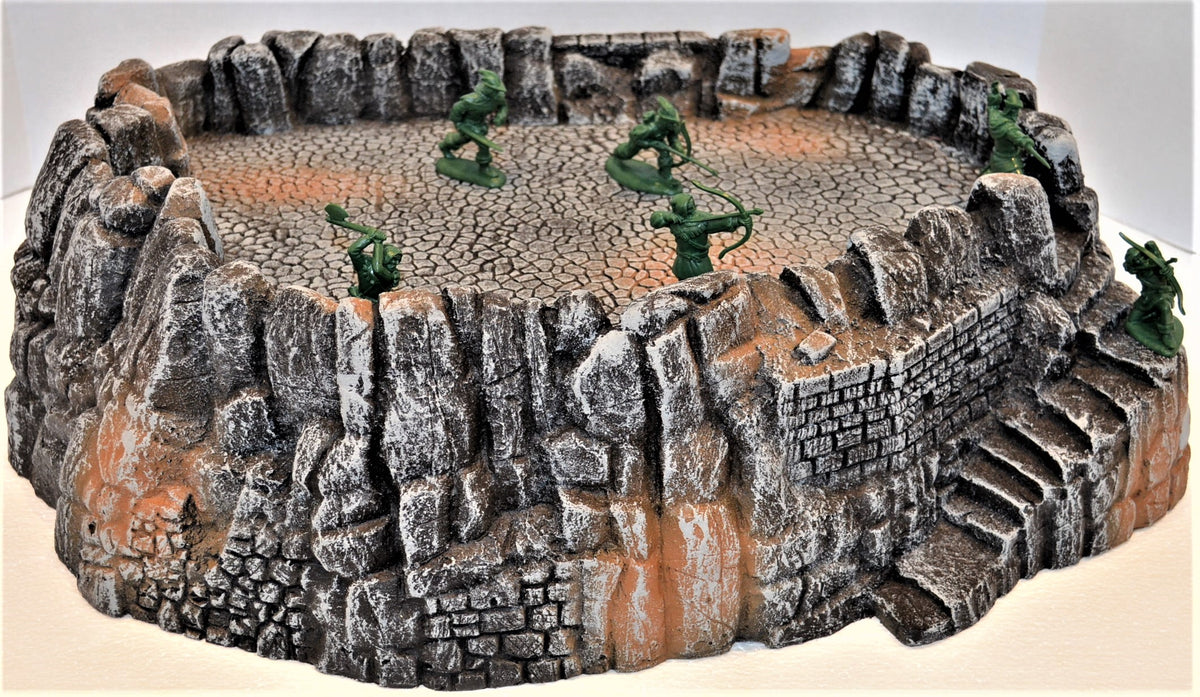LOD Barzso Hand Painted Duke's Stronghold Medieval Castle Base ...