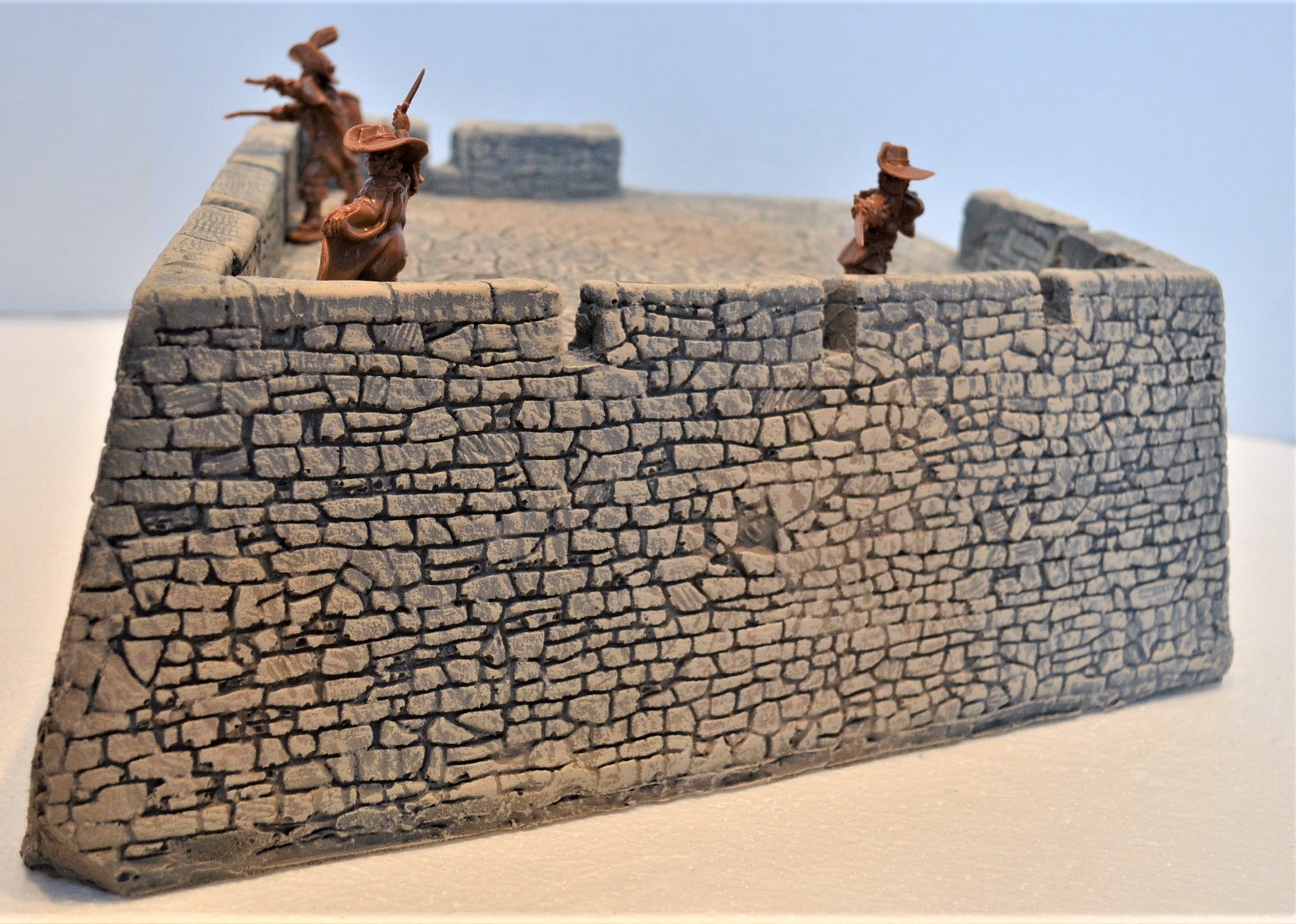 LOD Barzso Fort Ticonderoga Painted Stone Fort Corner Bastion ...