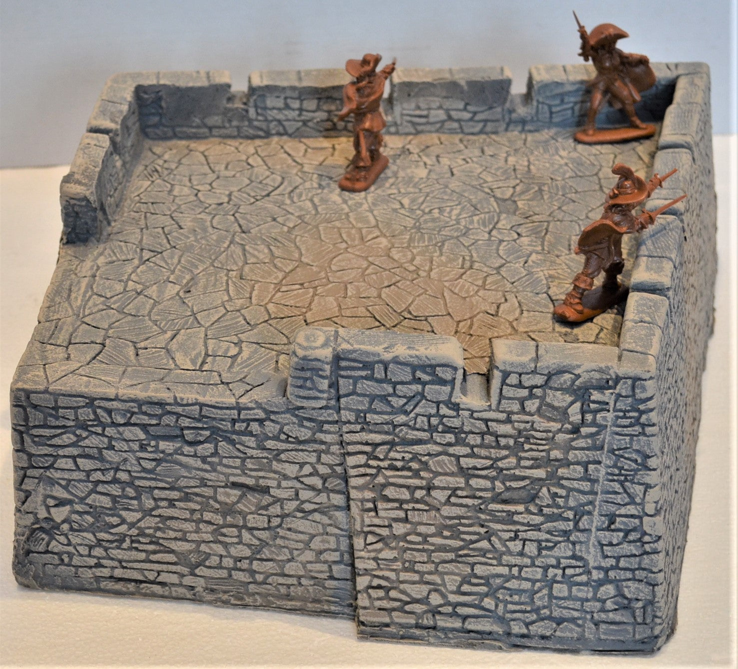 LOD Barzso Fort Ticonderoga Painted Stone Fort Corner Bastion ...