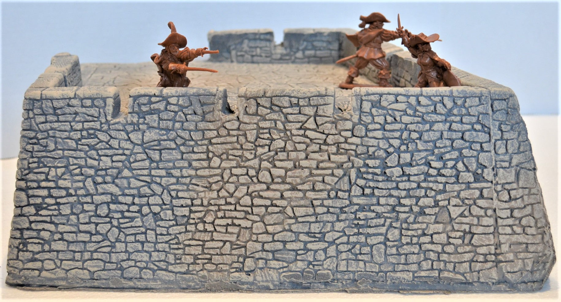 LOD Barzso Fort Ticonderoga Painted Stone Fort Corner Bastion ...