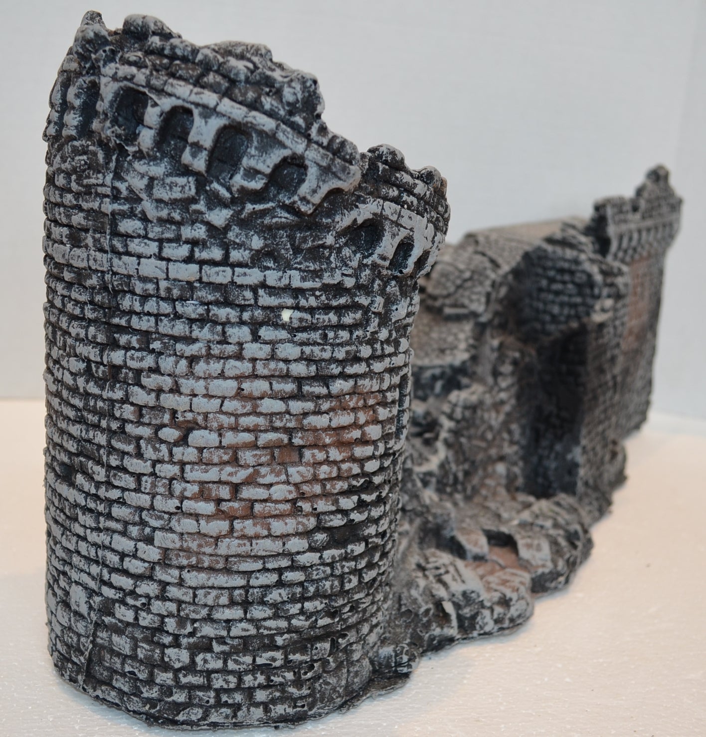 LOD Barzso Hand Painted Nottingham Castle Breached Damaged Wall Sectio ...