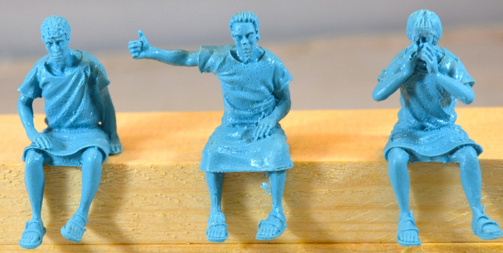 LOD Barzso Roman Colosseum Spectator Figures Light Blue – MicShaun's Closet
