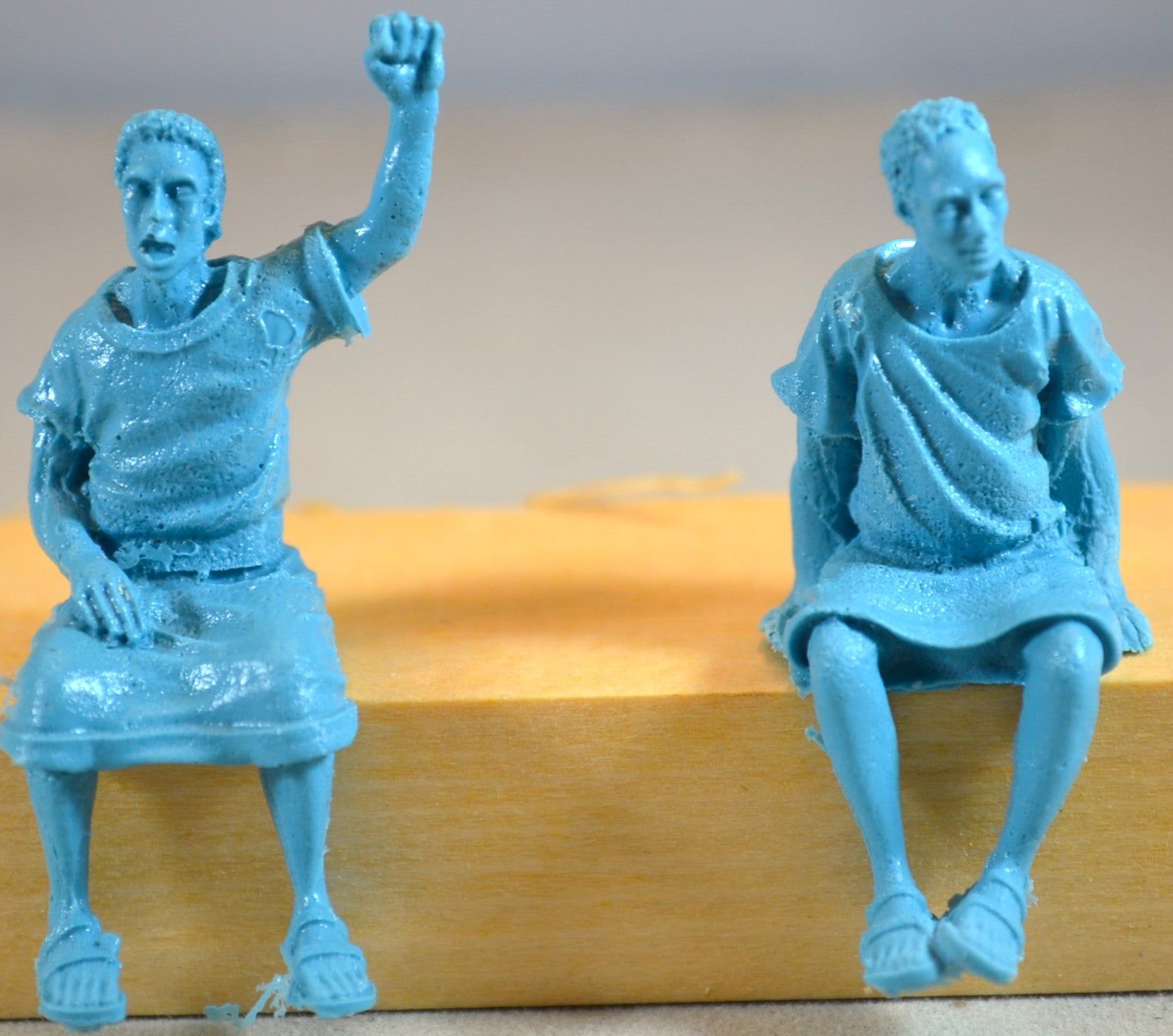 LOD Barzso Roman Colosseum Spectator Figures Light Blue – MicShaun's Closet