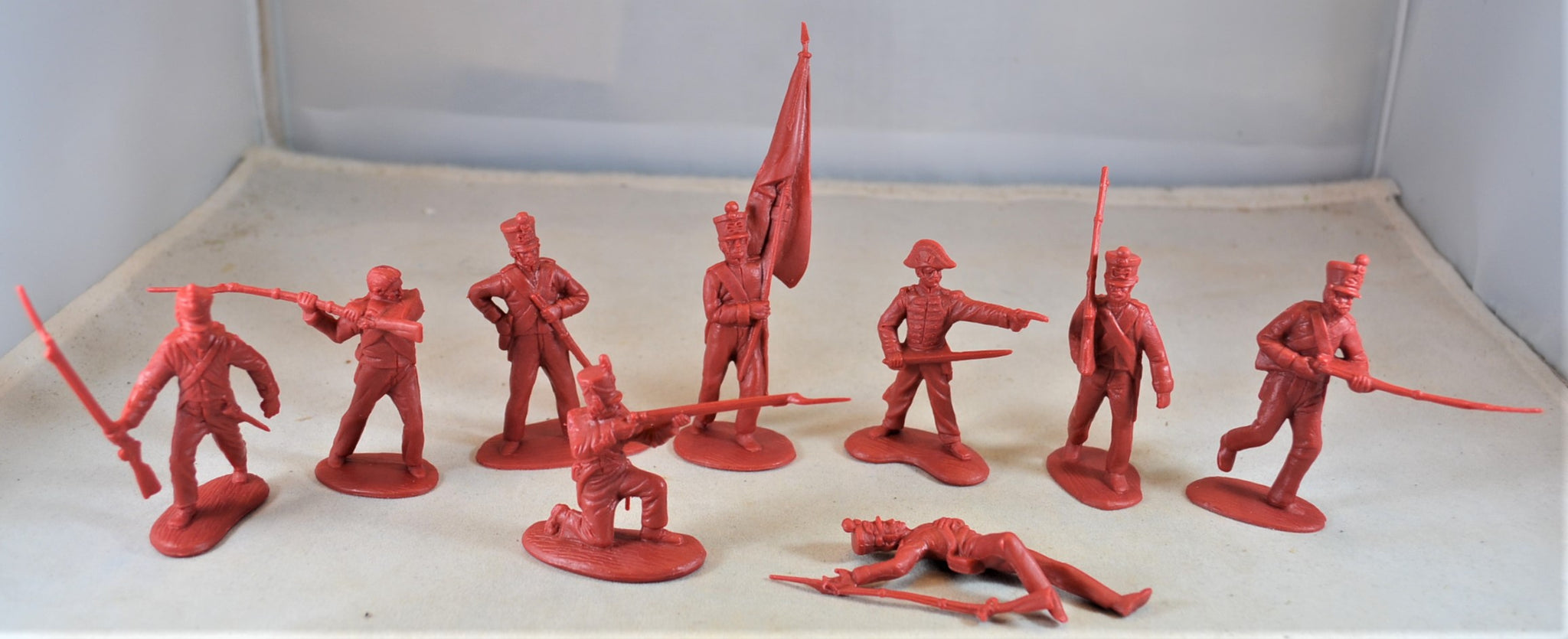 Classic Toy Soldiers Alamo Mexican Napoleonic Infantry Set 1 Red ...