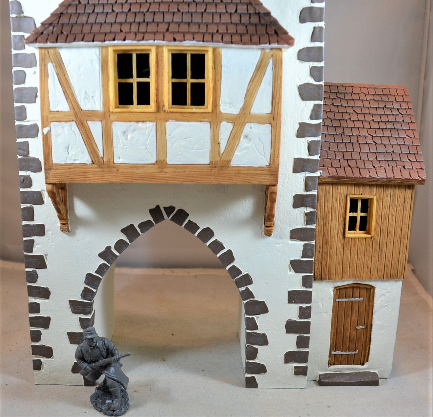 Frontline Figures European German Half Timbered Town Gate House Mediev ...