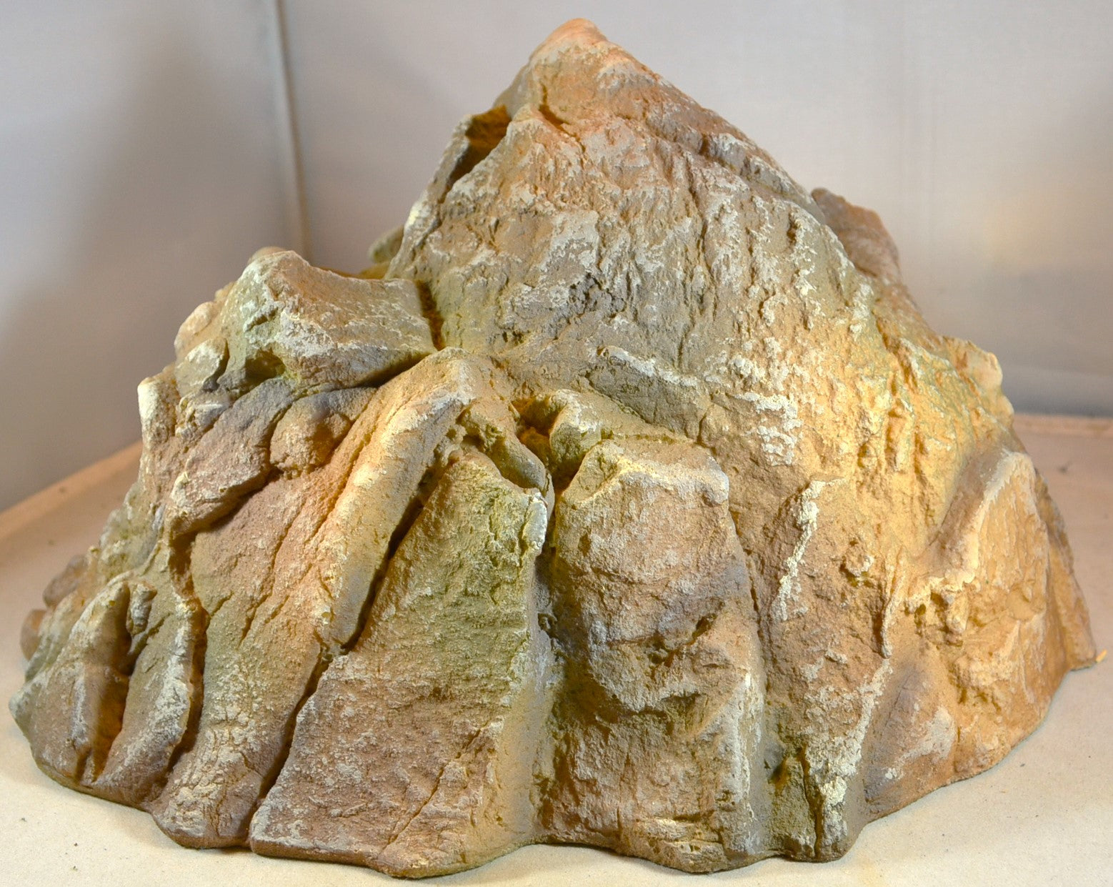 Painted Small Rock Mountain Hill Diorama Piece #855 – MicShaun's Closet