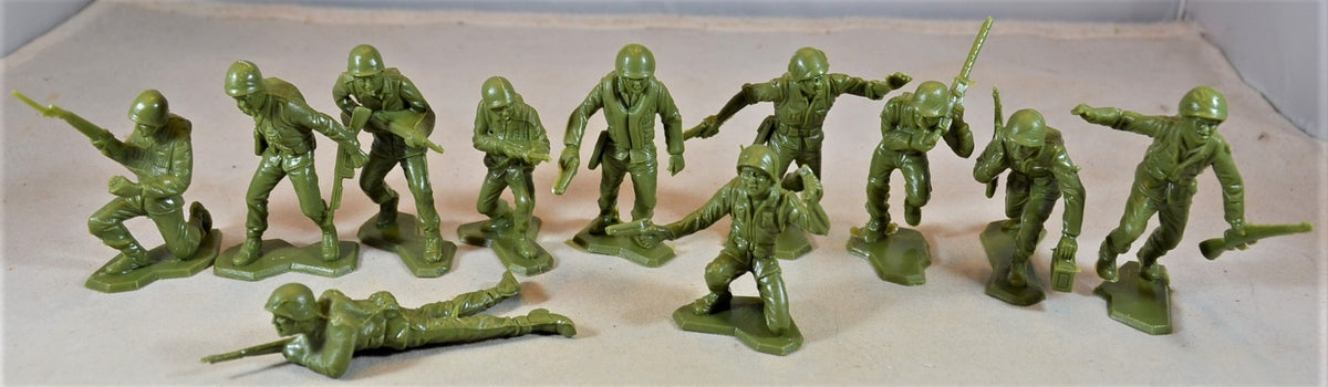 Marx WWII US Combat Marines Infantry Green – MicShaun's Closet