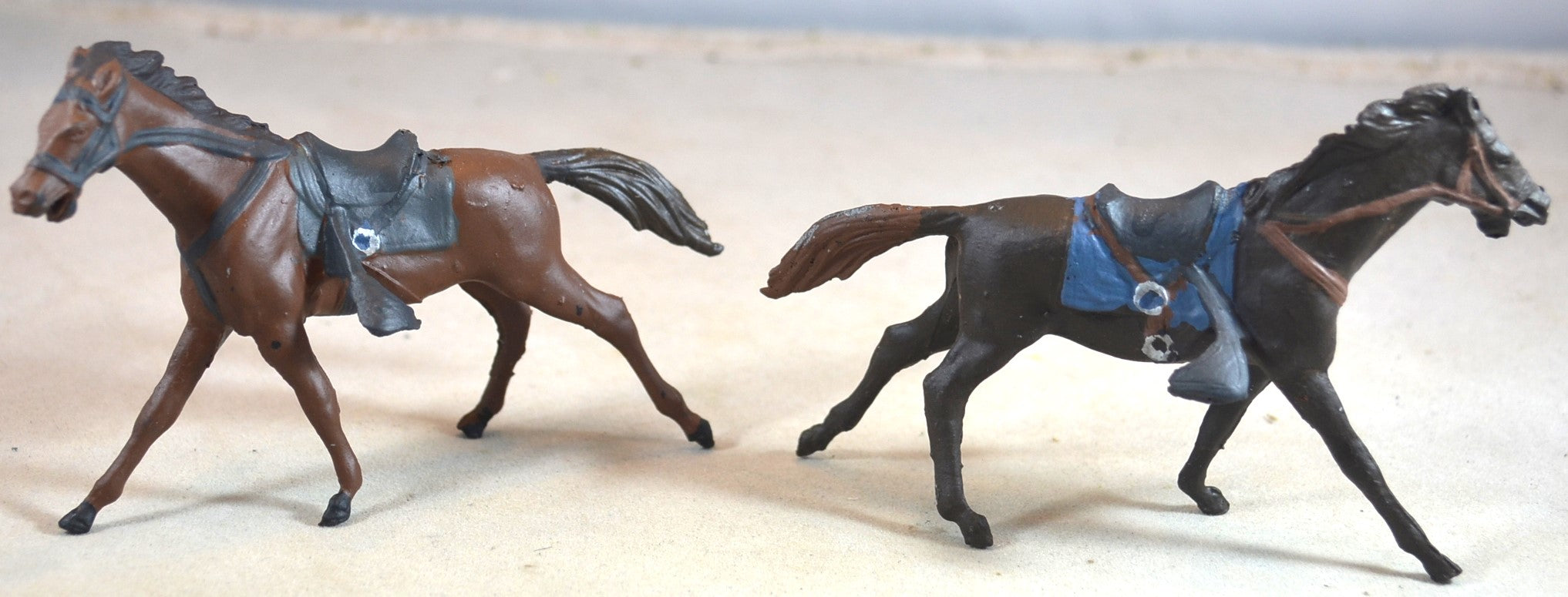 Marx Civil War Western Painted Cavalry Horses – MicShaun's Closet